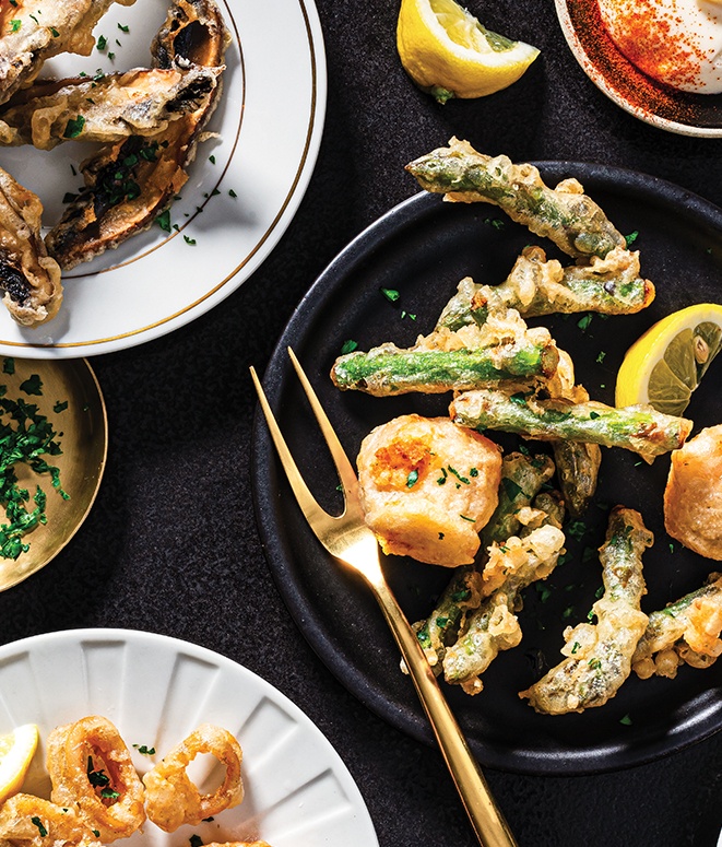 Fritto Misto with Lemon Aioli Recipe | Sous-Vide Magazine